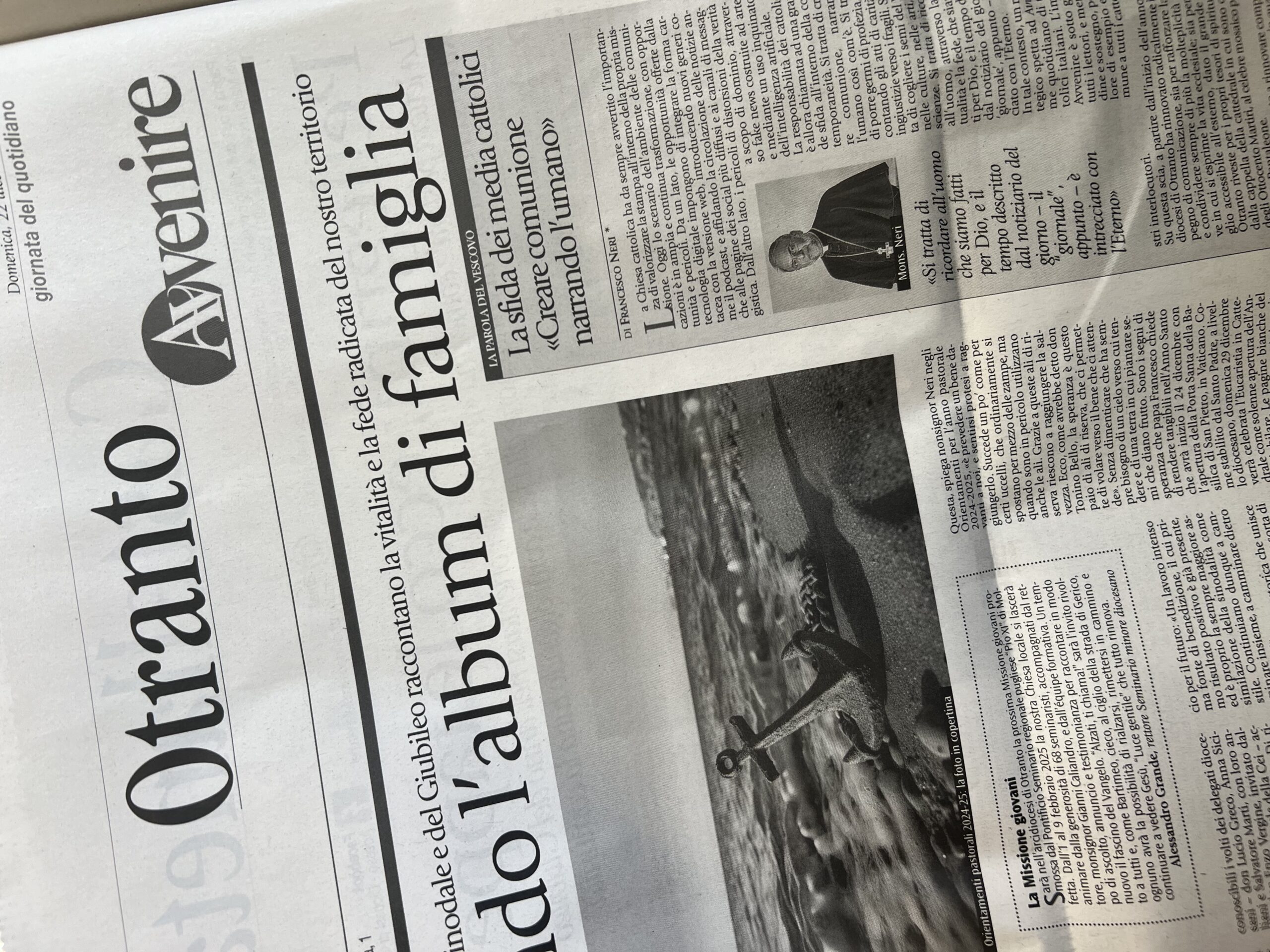 Domenica 22 dicembre: Giornata del Quotidiano Avvenire - Arcidiocesi di ...